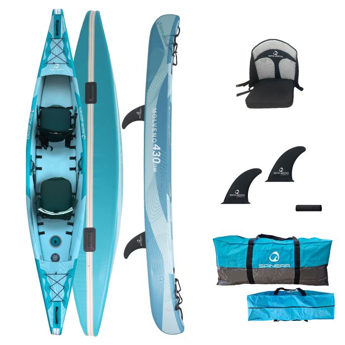 Spinera Molveno 430 - HDDS 422x74x42cm - 1 or 2 Person Kayak / Kanu ...